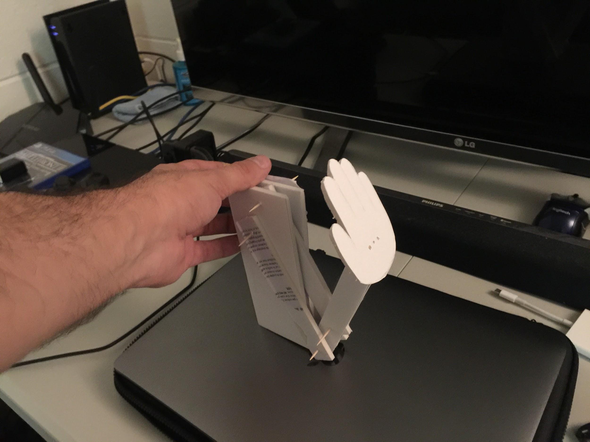 Beginning Implementation and Design Iteration – One Hand Clapping